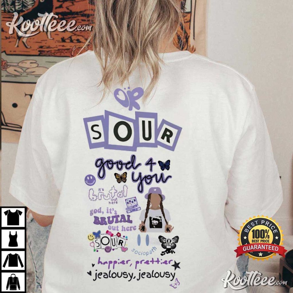 Olivia Rodrigo Sour Tour 2022 T-Shirt